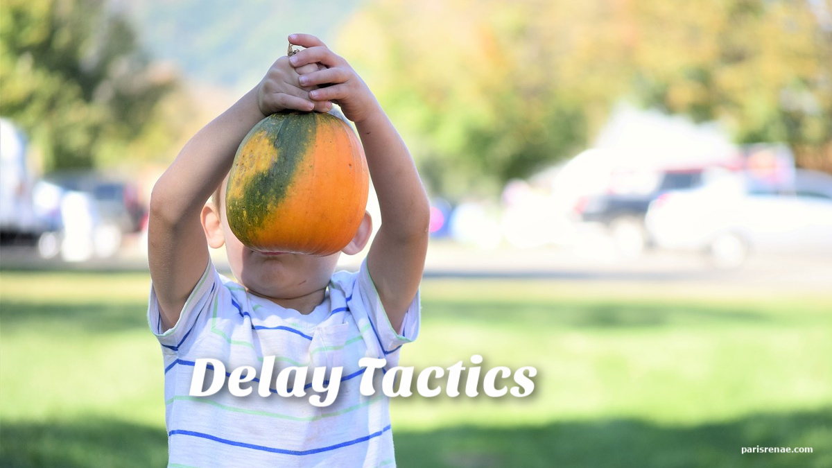 Delay Tactics – parisrenae